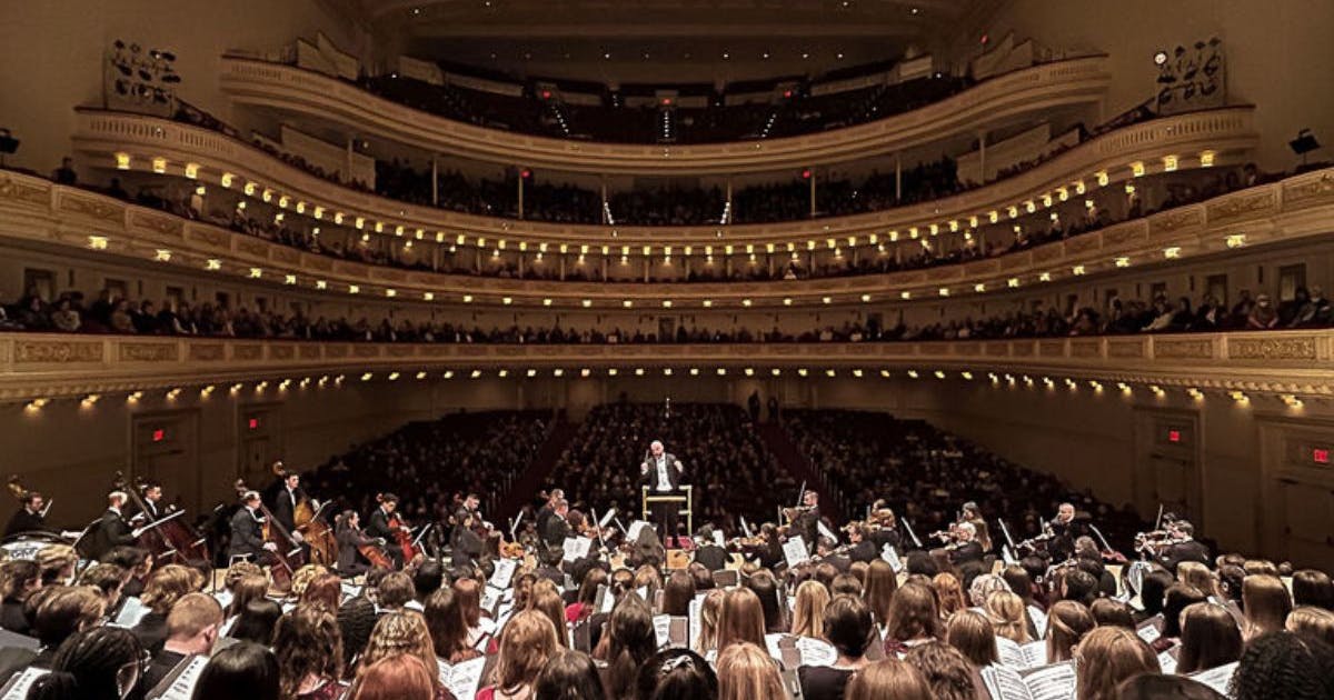 New England Symphonic Ensemble | May 27, 2024 at 7 PM | Carnegie Hall