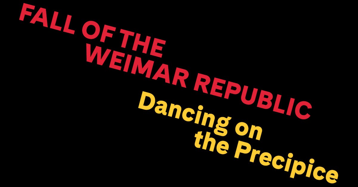 Fall of the Weimar Republic | 2023–2024 Festival | Carnegie Hall